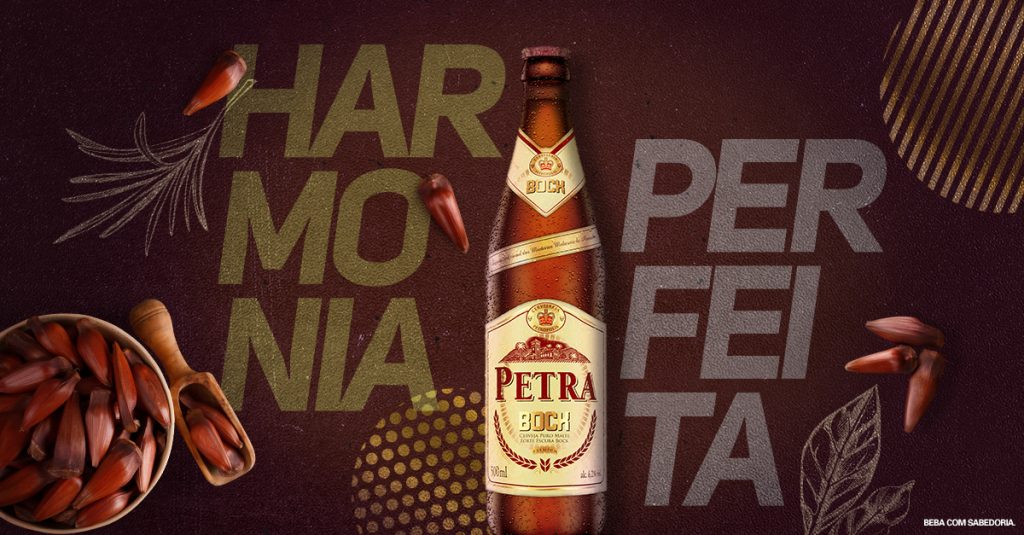 Harmonia Perfeita: Pinhão e Petra Bock | Cerveja Petra